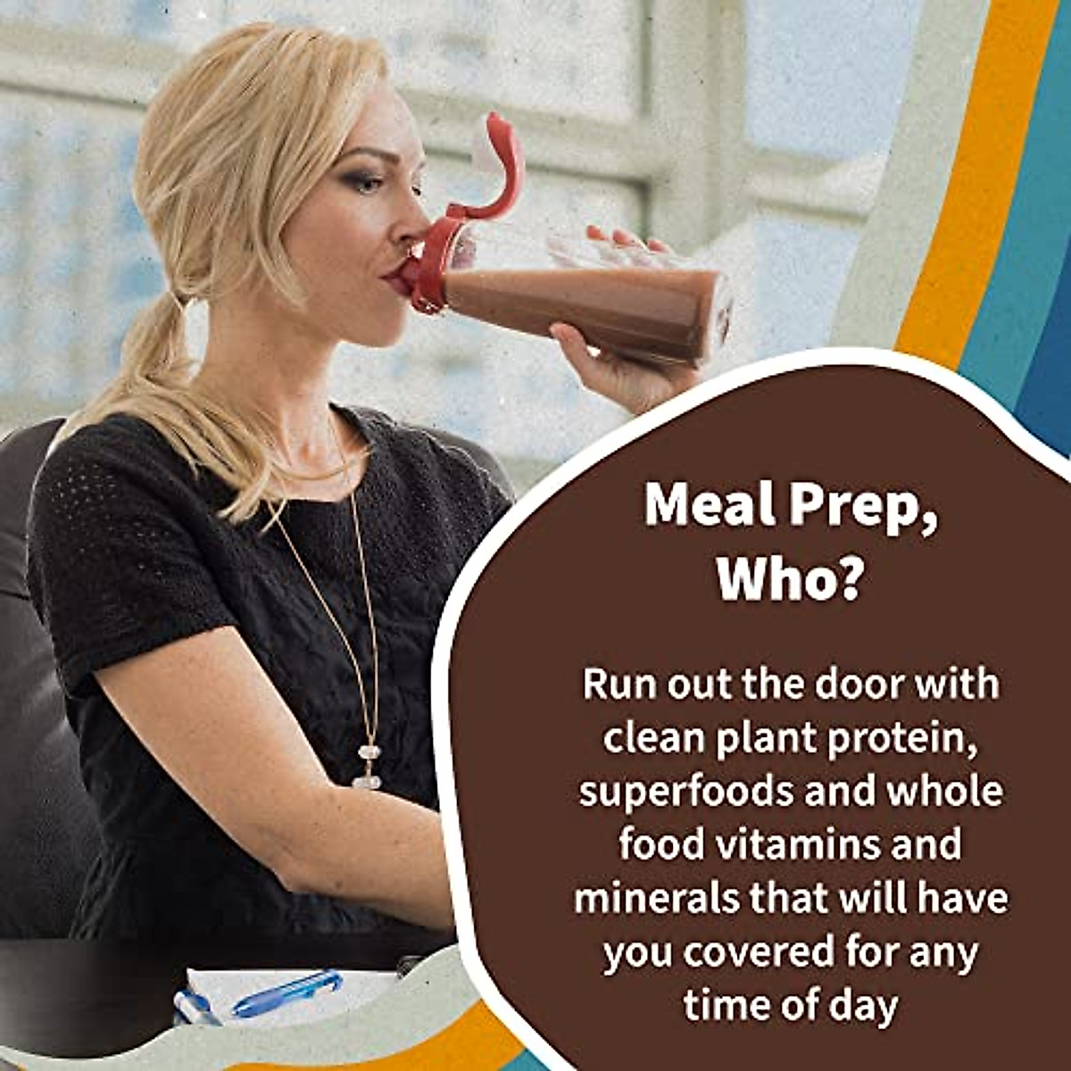 Tasty Organic Chocolate Meal Replacement Shake Vegan - Garden of Life - 20g Complete Plant Based Protein, Greens, Digestive Enzymes, Pro & Prebiotics for Easy Digestion – Non-GMO, Gluten-Free, 2.4 LB