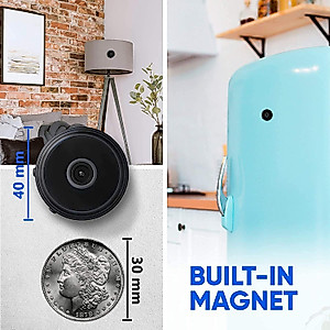 LUOWAN 2021 New Mini Camera 1080P Hidden Camera， Video Live Feed WiFi Wireless Cameras，with Night Vision Motion Detection1
