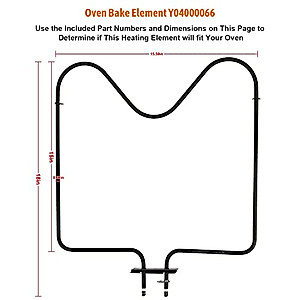 RO6G Oven Heating Element Replaces Maytag Y04000066