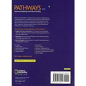 Bundle: Pathways: Listening, Speaking, and Critical Thinking 1, 2nd Student Edition + Online Workbook (1-year access)