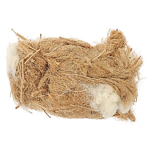 POPETPOP Bird Box 1 Bag Bird Nesting Pad Husk Fiber Bird Nesting Material Box Pads for Hens Chicken Birds (As Shown) Chicken Nesting Pads