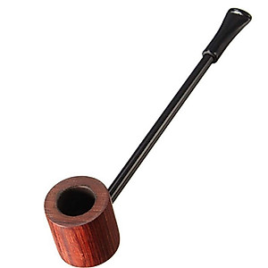 Winwinfly Exquisite Little Tobacco Pipe, Durable Handmade Mahogany Classic Retro Pipe/Sailor Pipe