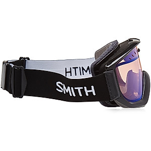 SMITH Optics Knowledge OTG Unisex Snow Winter Goggle - Black, Ignitor Mirror