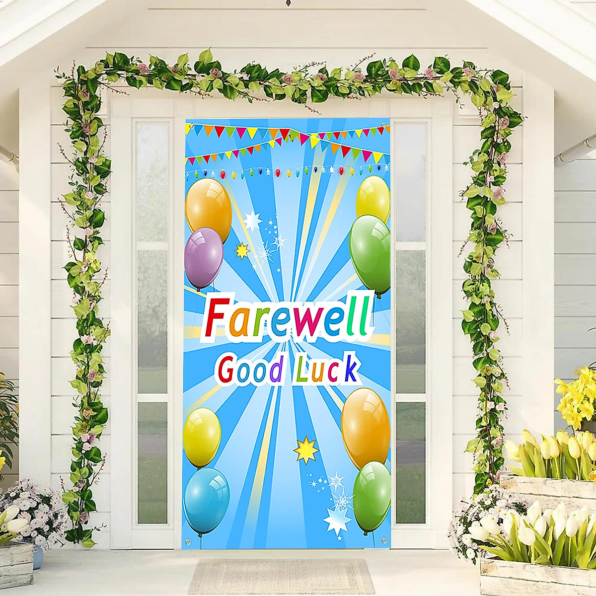 Labakita Farewell Good Luck Door Banner, Farewell Party Decorations, Going Away Party / Retirement / Graduation / Moving / Job Changing Party Decorations