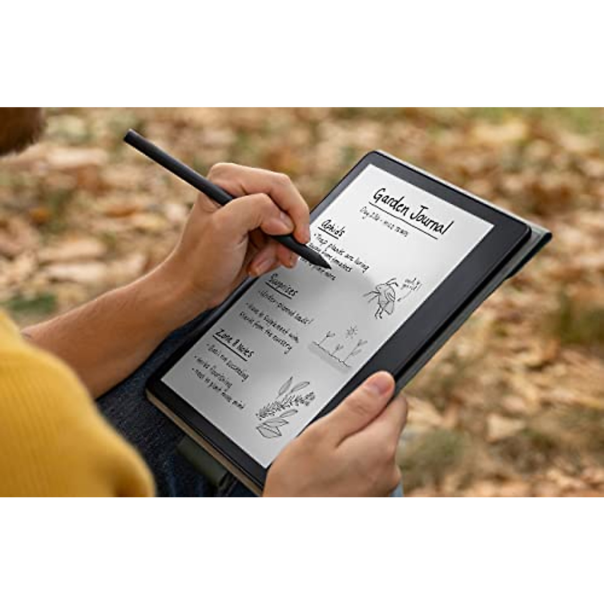 Kindle Scribe (32 GB) the first Kindle for reading, writing, journaling and sketching - with a 10.2” 300 ppi Paperwhite display, includes Premium Pen