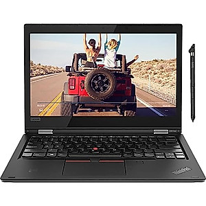 Lenovo ThinkPad L380 Yoga 13.3" FHD (1920x1080) 2-in-1 Touchscreen Laptop, Intel Core i5-8250U, 16GB RAM, 512GB SSD, Backlit Keyboard, Bluetooth, WiFi, CAM Windows 10 Pro (Renewed)