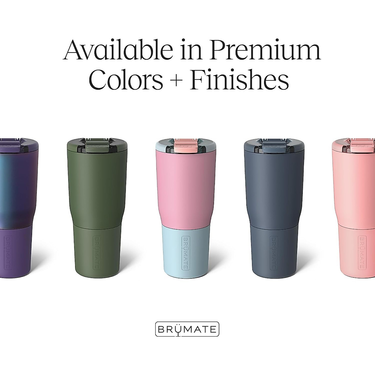 BrüMate Nav 25oz 100% Leak Proof Insulated Travel Tumbler with Magnetic BevLock™ Lid - Double Wall Cup-Holder Friendly Stainless Steel Mug (Capri Floral)