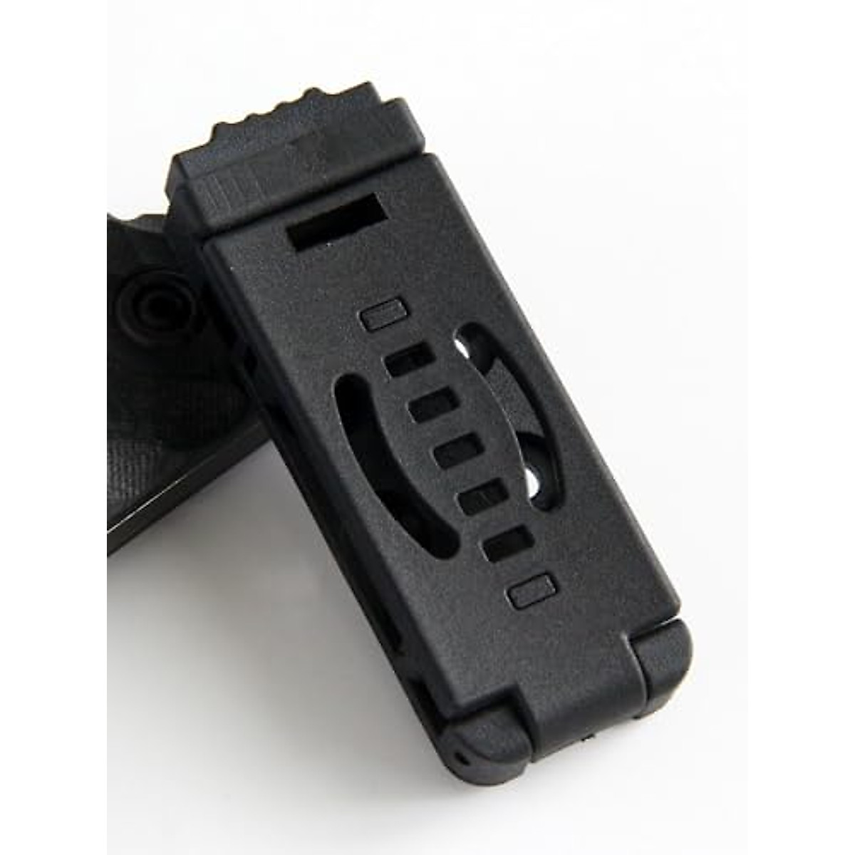 7PCS Nylon Pocket Clip with 14 Sets Screws Fit for K Sheath Knife Case, Deep Carry Back Clip Waist Clip DIY Replacement