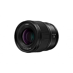 Panasonic LUMIX S Series Camera Lens, 50mm F1.8 L-Mount Interchangeable Lens for Mirrorless Full Frame Digital Cameras, S-S50