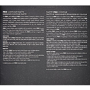 LORAC PRO Contour Palette & Contour Brush | Contour Powders & Highlighter Makeup | Mirror Compact