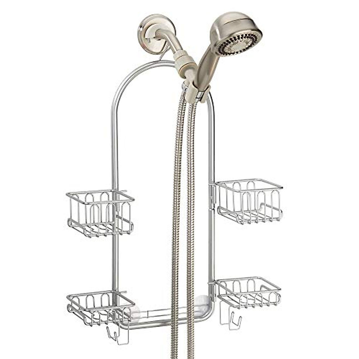 iDesign Classico Shower Caddy, Silver