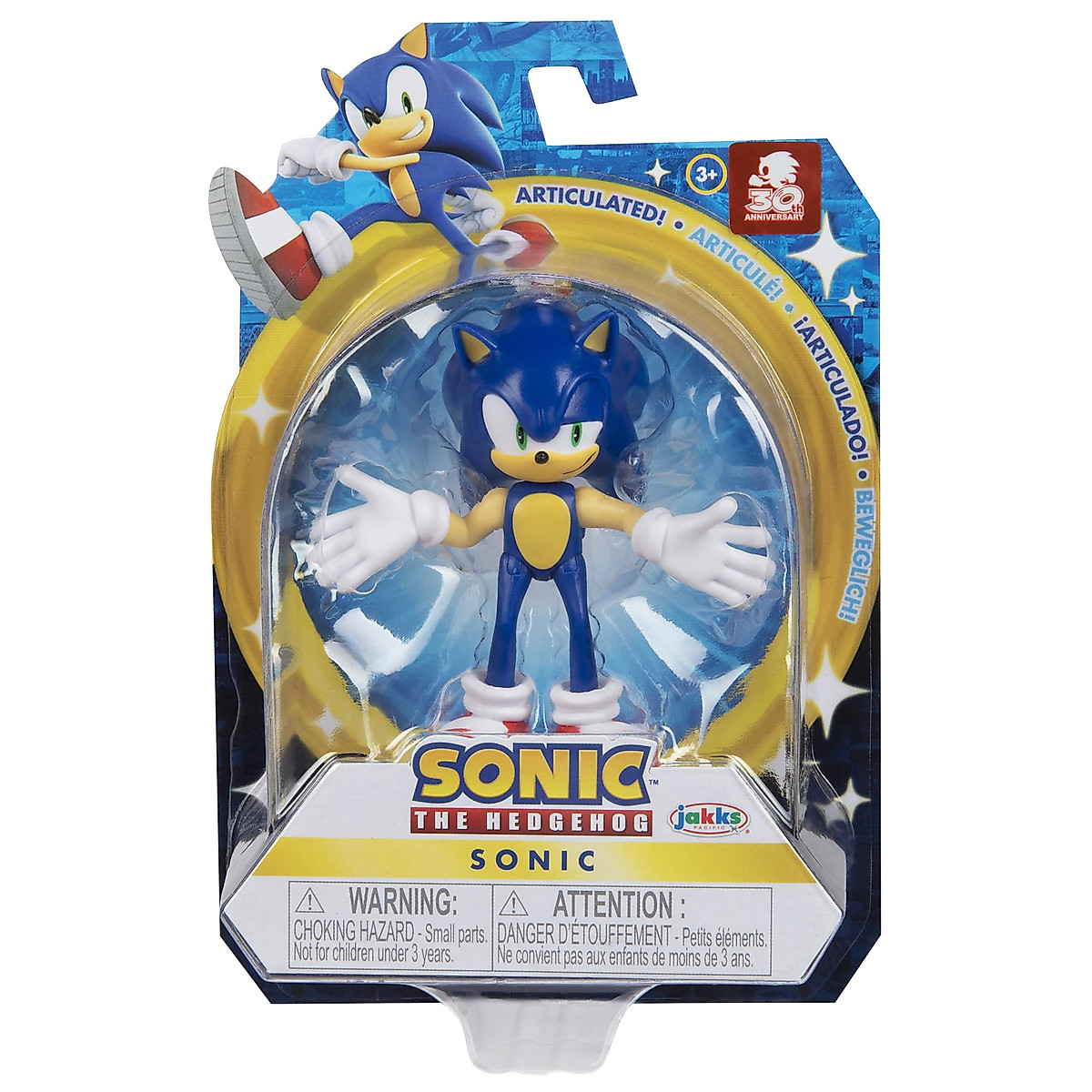 Sonic The Hedgehog 2.5-Inch Action Figure Modern Sonic Collectible Toy