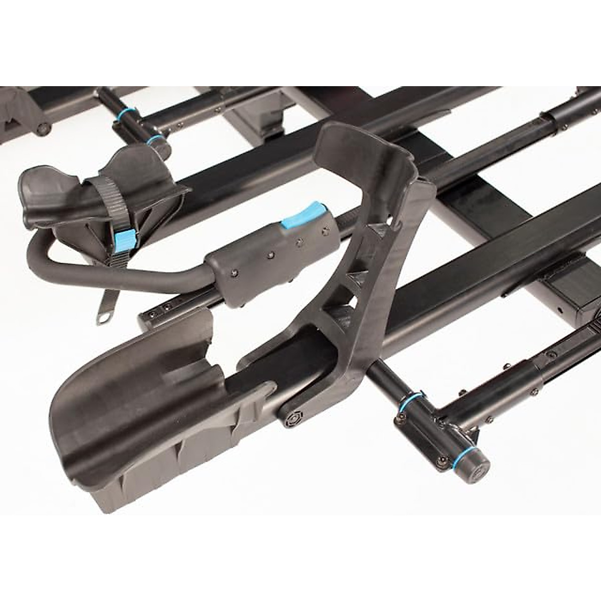 RockyMounts MonoRail Add-On for 2" platform hitch bike rack. Fits kid's/BMX bikes with 20" wheels up to 48" long bikes with 29" wheels and fat bike