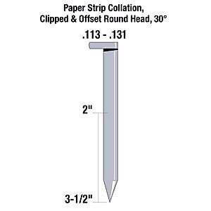 Metabo HPT 18V MultiVolt™ Cordless Framing Nailer Kit | Accepts 2-Inch up to 3-1/2-Inch Clipped & Offset Round Paper Strip Nails | 30 Degree Magazine | NR1890DCS