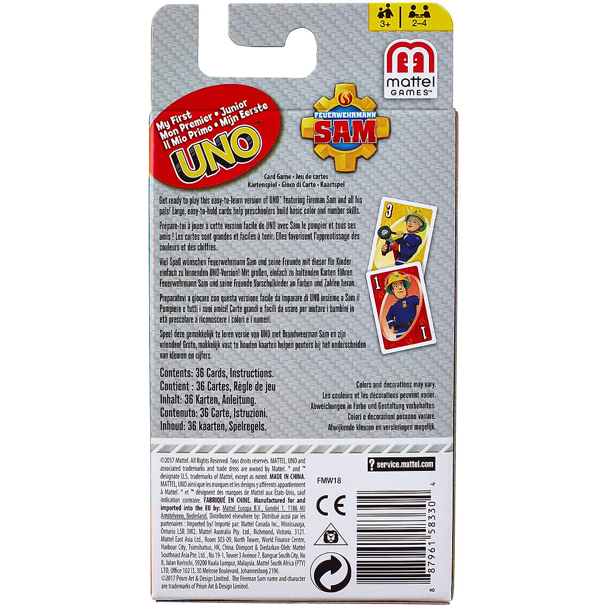 Mattel Games FMW18 Junior Fireman Sam