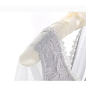 Buthneil 12 Pack Padded Hangers, Blouse Hangers Satin Padded Hangers for Women Clothes, Sweaters, Dresses, Clothing, Weddings, Ivory