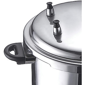 Brentwood Pressure Cooker, 7.5 Quart, Aluminum,BPC-110
