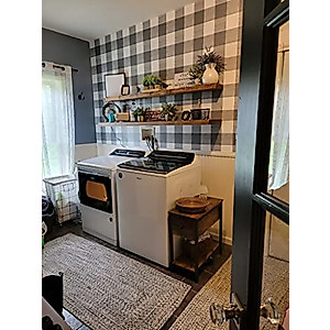 Joel's Antiques Floating Wall Shelf - 60-Inch Wood Decor & Long Shelf for Fireplace Mantel, Bookshelf, & Farmhouse - Wall-Mounted Rustic Stand, Wooden Hanging Display - Medium Brown, 60" x 8" x 2"