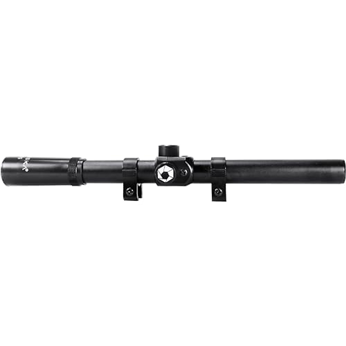 Barska 4x15 Rimfire Riflescope with Crosshair Reticle Parallax Free 50 Yards for Short Rimfire Ranges