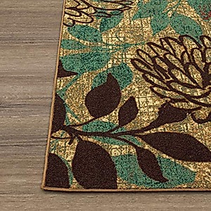 Mohawk Home Bella Garden Floral Indoor/ Outdoor Patio Printed Area Rug, 5'x8', Multicolor