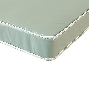 Greaton, 9-Inch Medium Firm Water-Resistance Vinyl Innerspring Mattress, Experience Superior Support and Comfort with Clean and Safe Sleep, Twin, Green