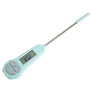 Zerodeko Digital Thermometer Digital Meat Temperature Gauge Cooking Food Steak for Grilling Oven Digital BBQ Kitchen for Cooking Kitchen Supplies Dairy Turkey Stainless Steel Barbecue Baby