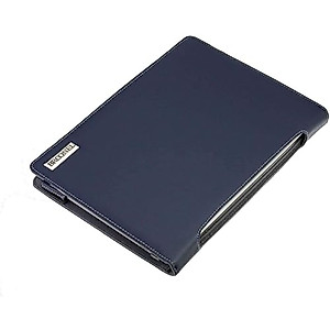 Broonel - Profile Series - Blue Leather Laptop Case Compatible with ASUS Chromebook Flip C214 11.6"