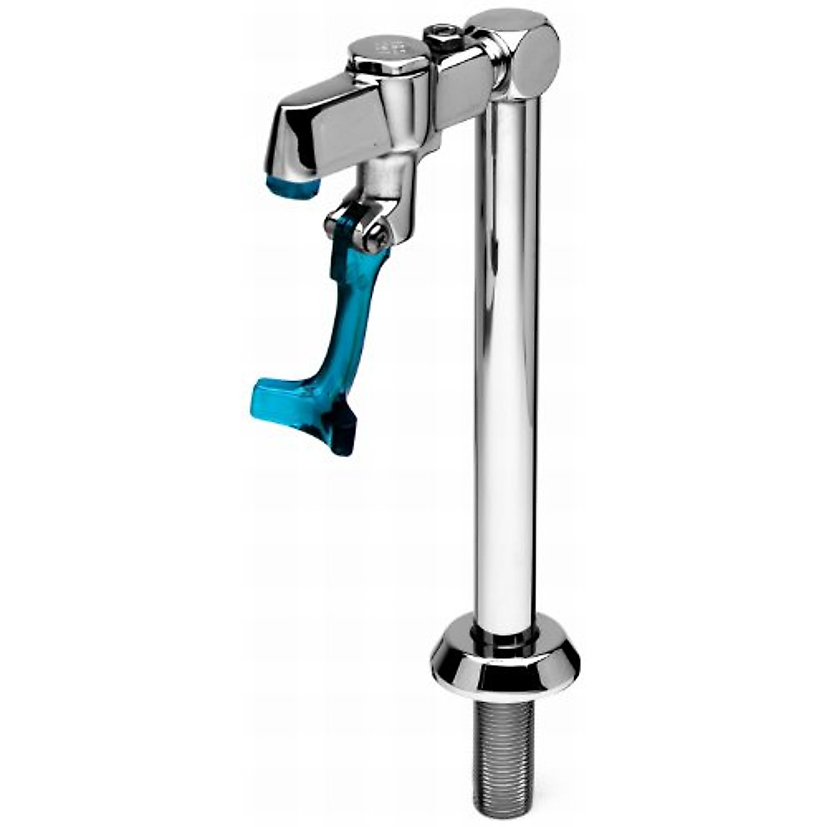 T&S Brass 5GF-8P Glass Filler with 8-Inch Deck Mount Pedestal and 1/2-Inch Npt Male Shank