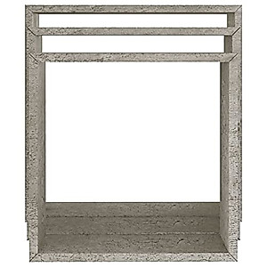 Penau Wall Cube Shelves 3 pcs Concrete Gray Organize with Style Wall Shelves Versatile Wall Shelves