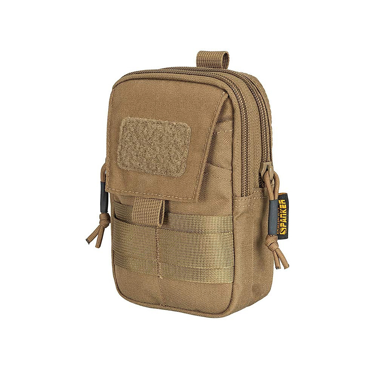 EXCELLENT ELITE SPANKER Tactical Molle EDC Pouch Organizer Nylon Belt Waist Bag with Cellphone Holster for iPhone 14 Pro131211ProMax XsMax XR XS X 8P 8 7 6 Samsung Galaxy S22 S21 Note20(Coyote Brown)