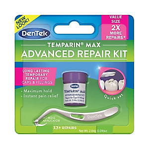 DenTek Temparin Max Caps and Filling Repair Kit 13+ Repairs 0.09 Ounce (Pack of 2)