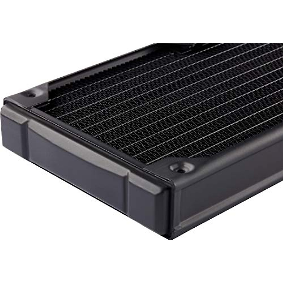 Corsair Hydro X Series, XR5 120mm Water Cooling Radiator (Single 120mm Fan Mount, Easy Installation, Premium Copper Construction, Polyurethane Coating, Integrated Fan Screw Guides) Black