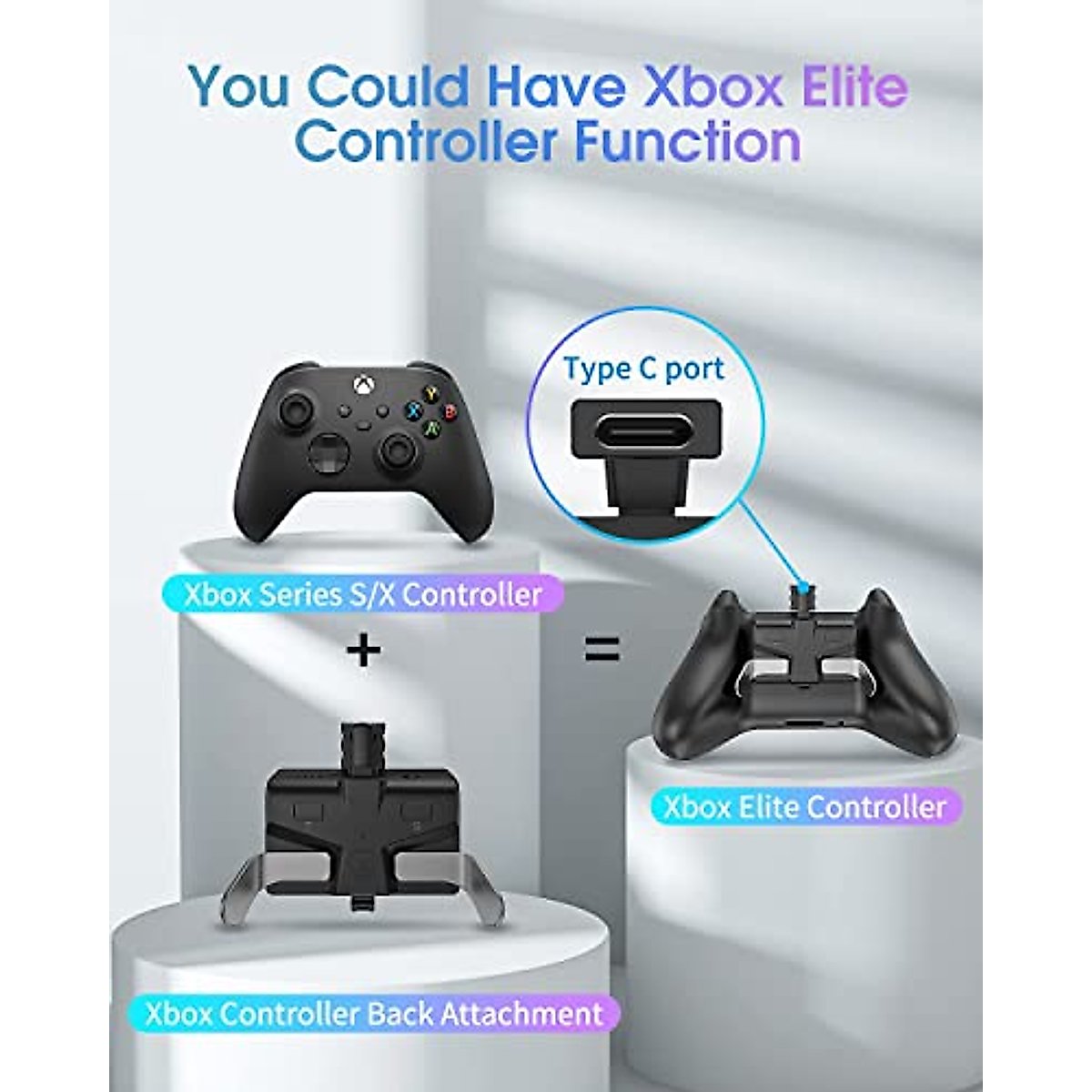OLCLSS Paddles for Xbox Series X/S Controller (NOT for Xbox ONE S/X Controller), Strike Accessory for Xbox Series S/X Controller