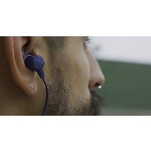 JayBird Tarah Bluetooth Wireless Sport Headphones for Gym Training, Workouts, Fitness and Running Performance: Sweatproof and Waterproof – Solstice Blue/Glacier