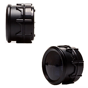 AUCELI Car Digital Voltage Gauge, Universal Meter Kit, 2" 52mm & Blue LED Light Display