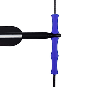 YLS Archery Bowstring Finger Savers Finger Guards Shooting Practice Finger Protector Easy Install with Pin