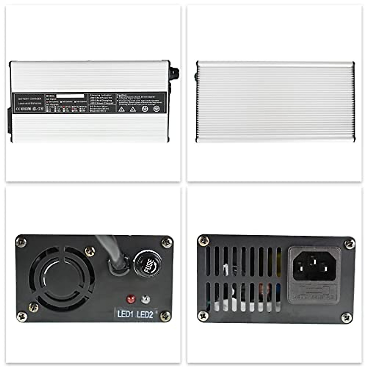 WFLNHB 36 Volt 5A Battery Charger Replacement for EZGO TXT Medalist Club Car DS TXT Yamaha Golf Carts