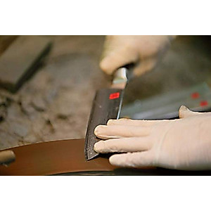 Chroma 霞 剣型包丁 Sword Knife, 7.75 Inch, Black