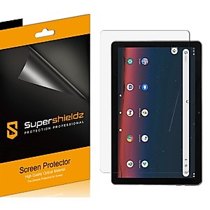 Supershieldz (3 Pack) Designed for Onn 10.1 inch Tablet Gen 3 (2022) Screen Protector, High Definition Clear Shield (PET)