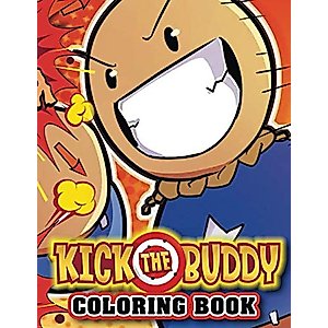 Kick The Buddy Coloring Book: If your kids love the Kick the Buddy game, this coloring book will be the perfect gift.
