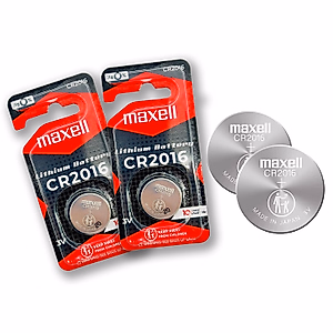 CR 2016 MAXELL LITHIUM BATTERIES (2 piece) 3V Watch 2016 New