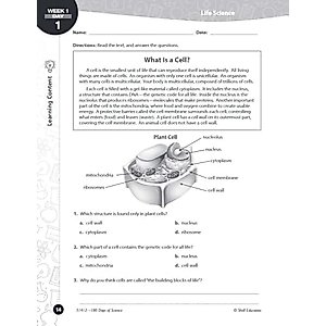 180 Days™: Science, Earth and Space Science for 6th Grade Practice Workbook for Classroom and Home, Cool and Fun Practice Created by Teachers (180 Days of Practice)