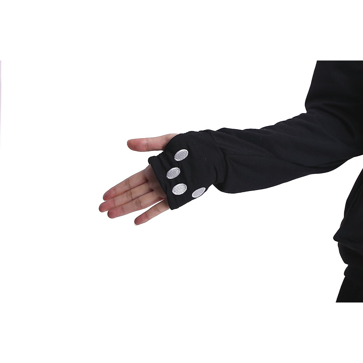 SAIANKE Womens Hoodies Pet Holder Cat Dog Kangaroo Pouch Carriers Pullover - Medium - Black