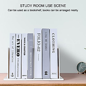 XCELLENT GLOBAL XG Purse Organizer for Closet,Plastic Shelf Dividers Organizer for Vertical Purse Handbag Sweater Shirts in Pantry Bedroom 2 Sets White HG649