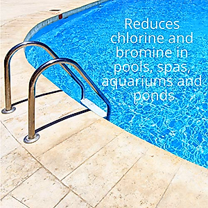 Pool Dechlorinator Sodium Thiosulfate Pentahydrate 10 lbs by Cesco Solutions - Premium Chlorine Neutralizer for Pools, Aquarium, Pond - Technical-Grade Chlorine Remover for Hot Tubs - Bulk Package