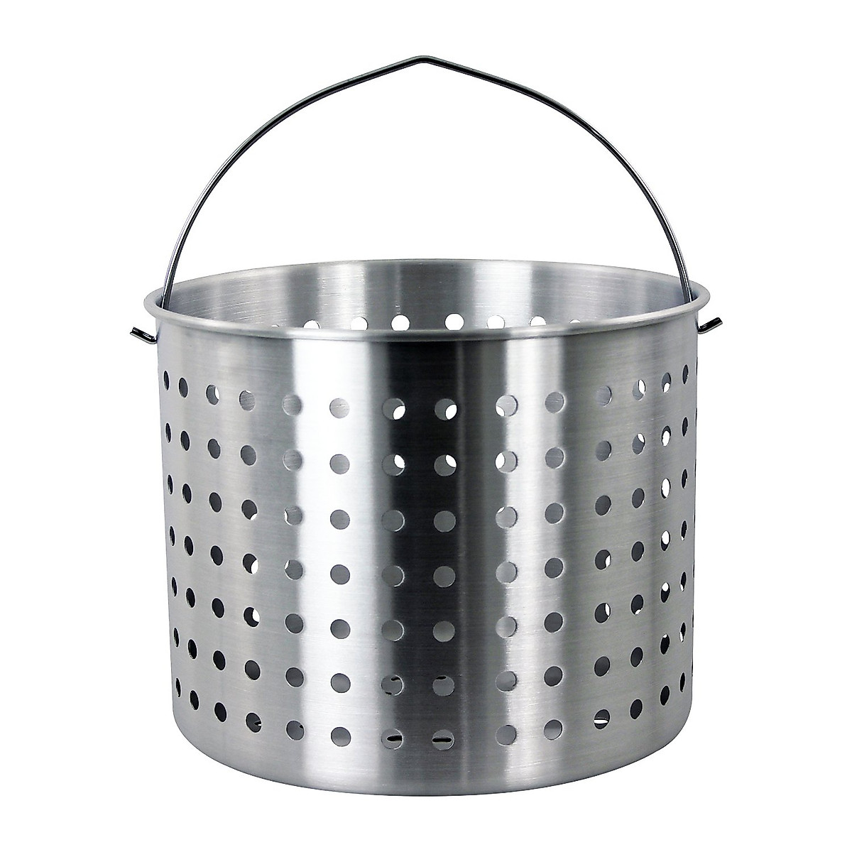 CHARD , Aluminum Stock Pot and Perforated Strainer Basket Set, 42 quart