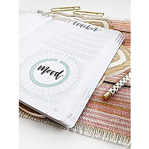 Weekly Planner - Cute Dot Bullet Paper Planner Notebooks and Journal for Women by June and Lucy: Undated 12 Month Dot Grid Appointment Planner, Calendar & Personal Organizer for Women