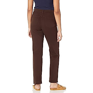 Gloria Vanderbilt Women's Amanda Classic High Rise Tapered Jean Standard, Coffee Roast-ds, 6 Short