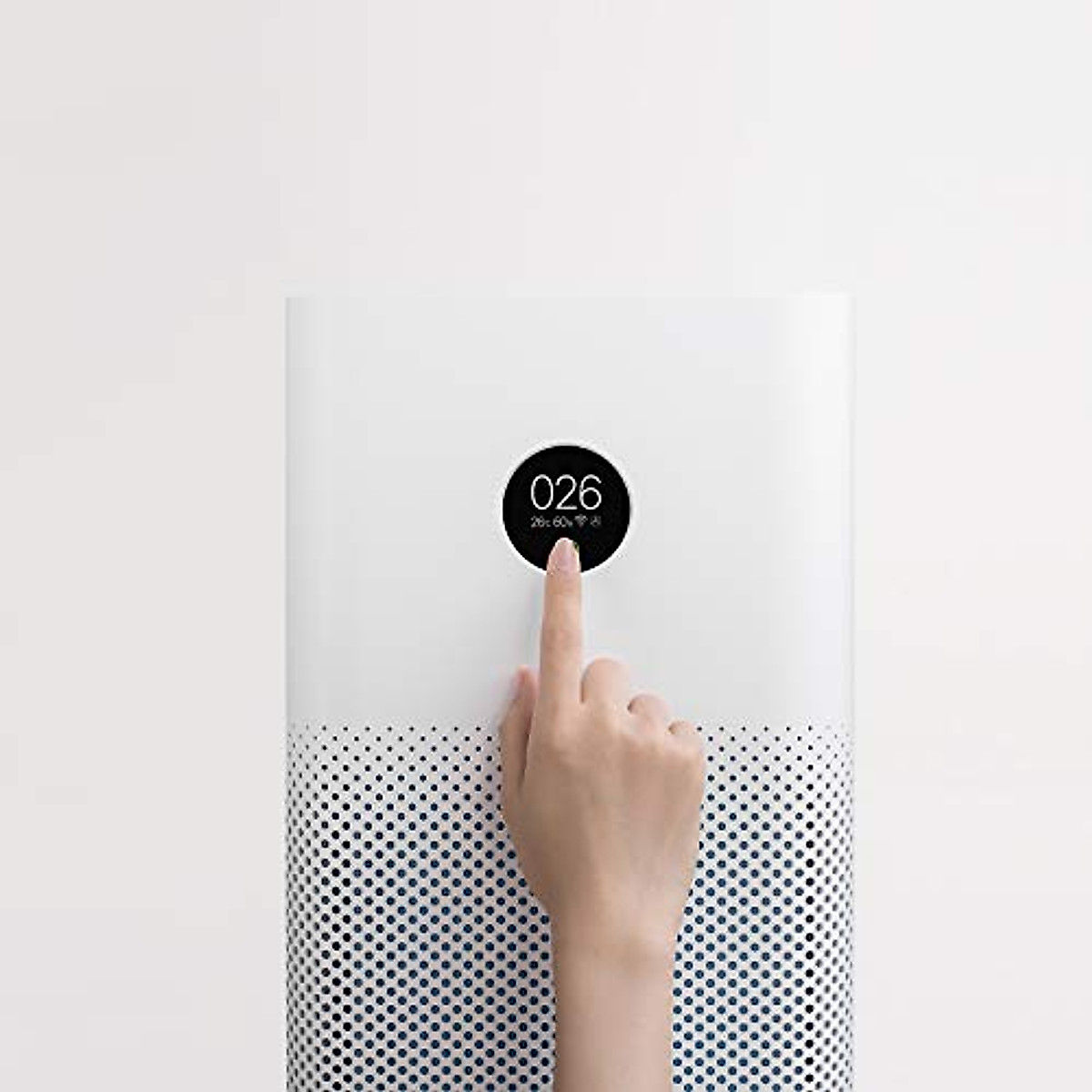 Mi Air Purifier 3H for home, high efficiency filter eliminate 99.97% smoke pollen dust, quiet for large space up to 484sq ft, for living room, bedroom