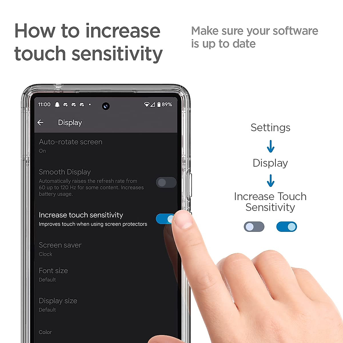 Spigen Tempered Glass Screen Protector [GlasTR AlignMaster] designed for Pixel 6 (2021) - [2 Pack]